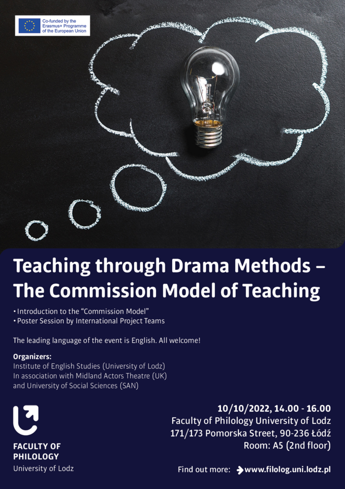 Seminarium "Teaching through Drama Methods - The Comission Model of ...